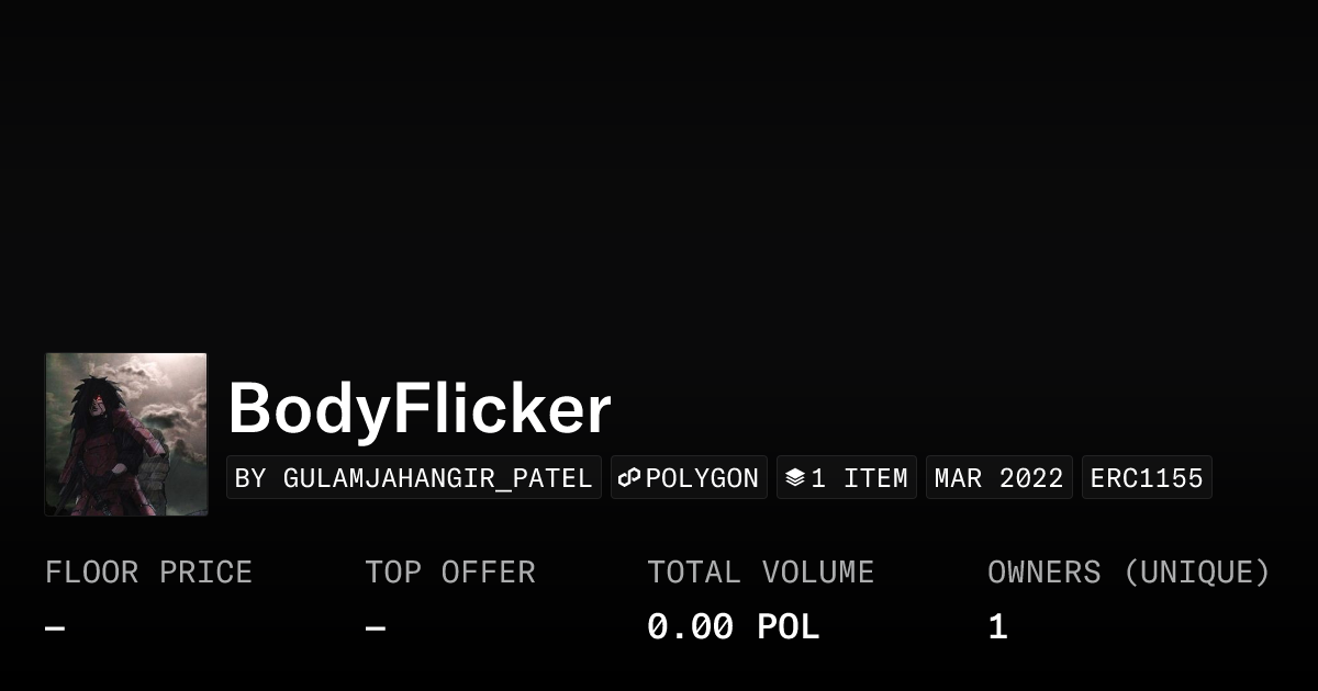 BodyFlicker - Collection | OpenSea