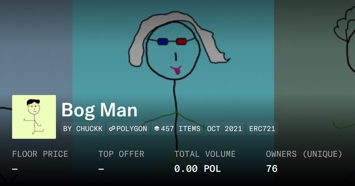 Bog Man - Collection | OpenSea