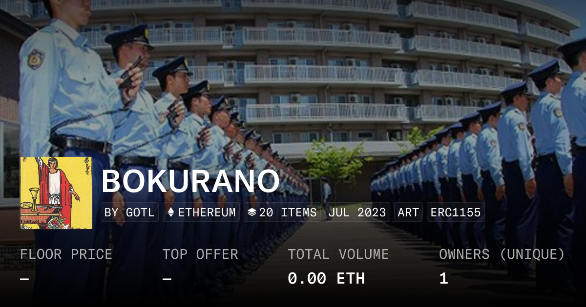BOKURANO - Collection | OpenSea