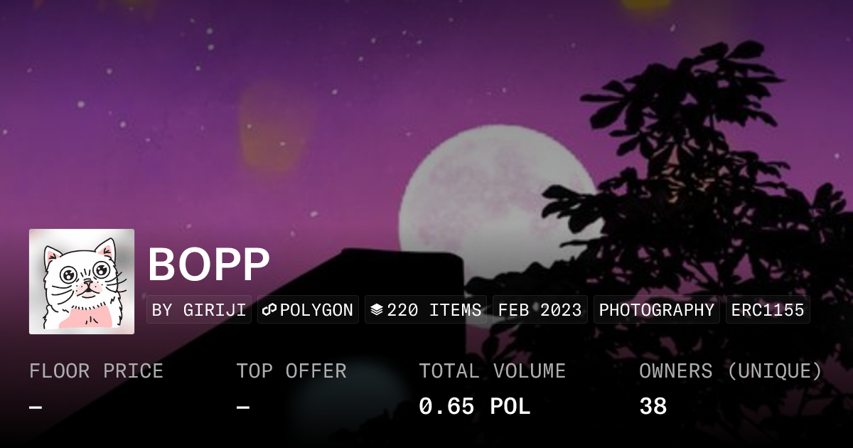 BOPP - Collection | OpenSea