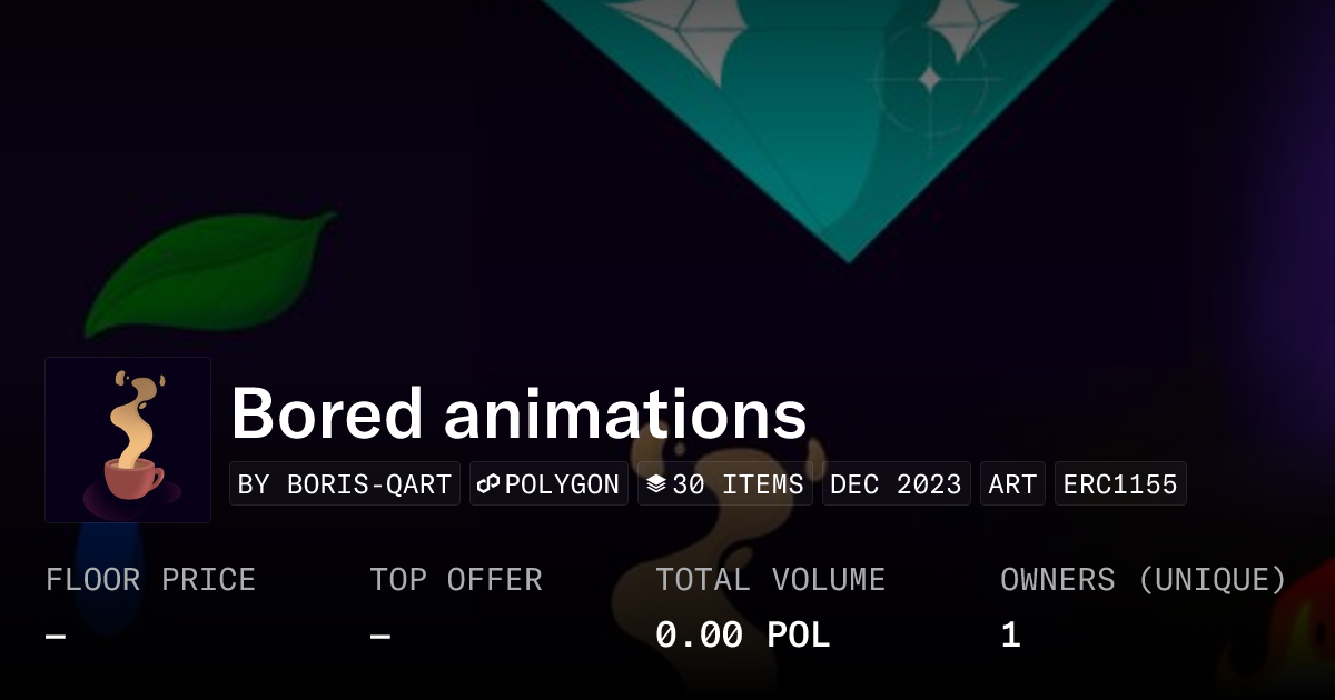 Bored animations - Collection | OpenSea