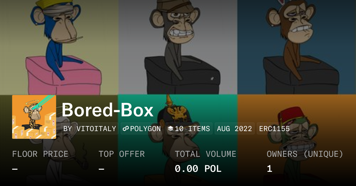 Bored-Box - Collection | OpenSea