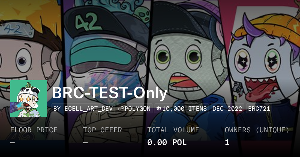 BRC-TEST-Only - Collection | OpenSea