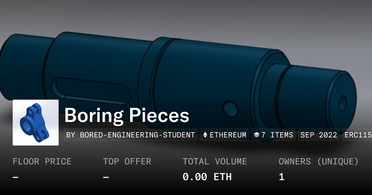 Boring Pieces - Collection | OpenSea