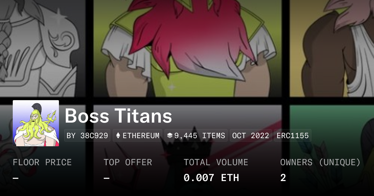 Boss Titans - Collection | OpenSea