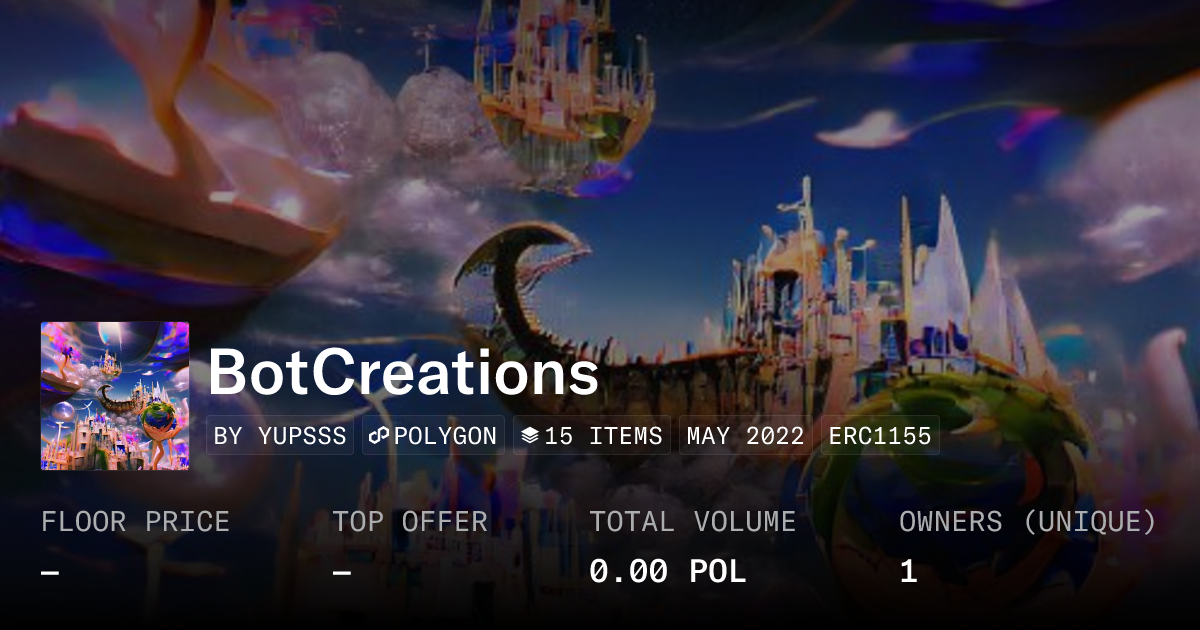 BotCreations - Collection | OpenSea