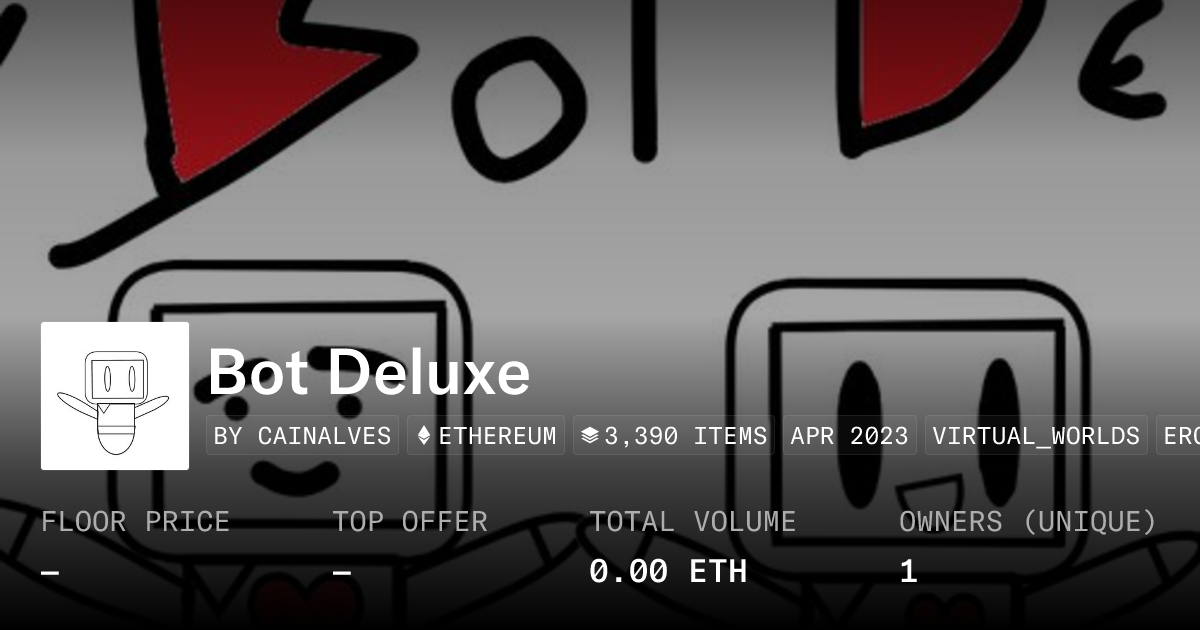Bot Deluxe - Collection | OpenSea