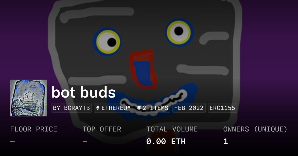 bot buds - Collection | OpenSea