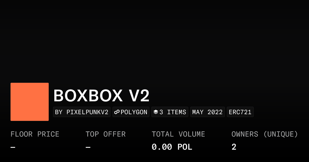 BOXBOX V2 - Collection | OpenSea