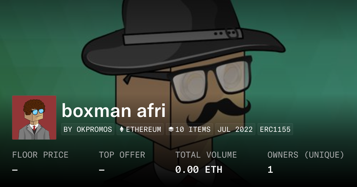 boxman afri - Collection | OpenSea