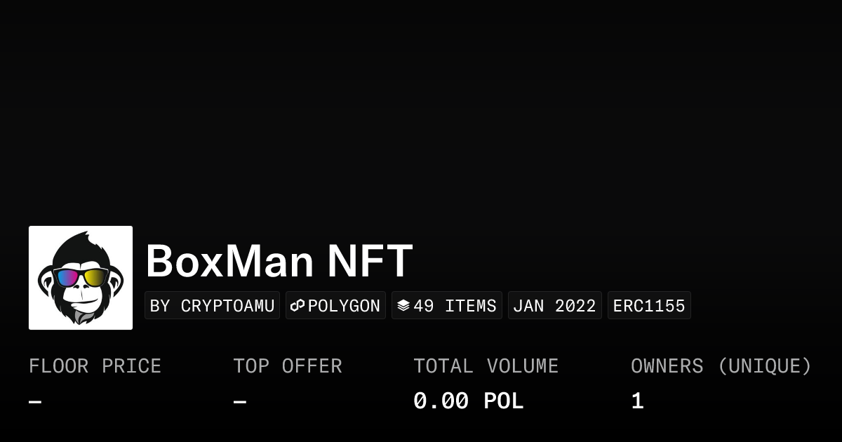 BoxMan NFT - Collection | OpenSea