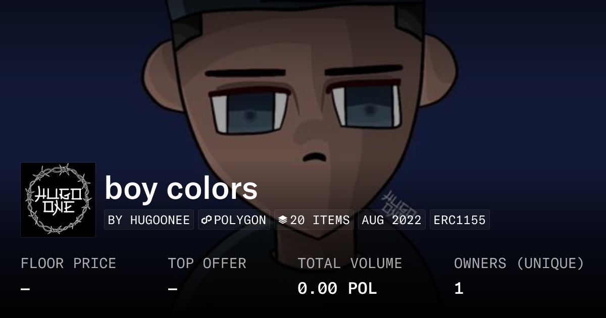boy colors - Collection | OpenSea