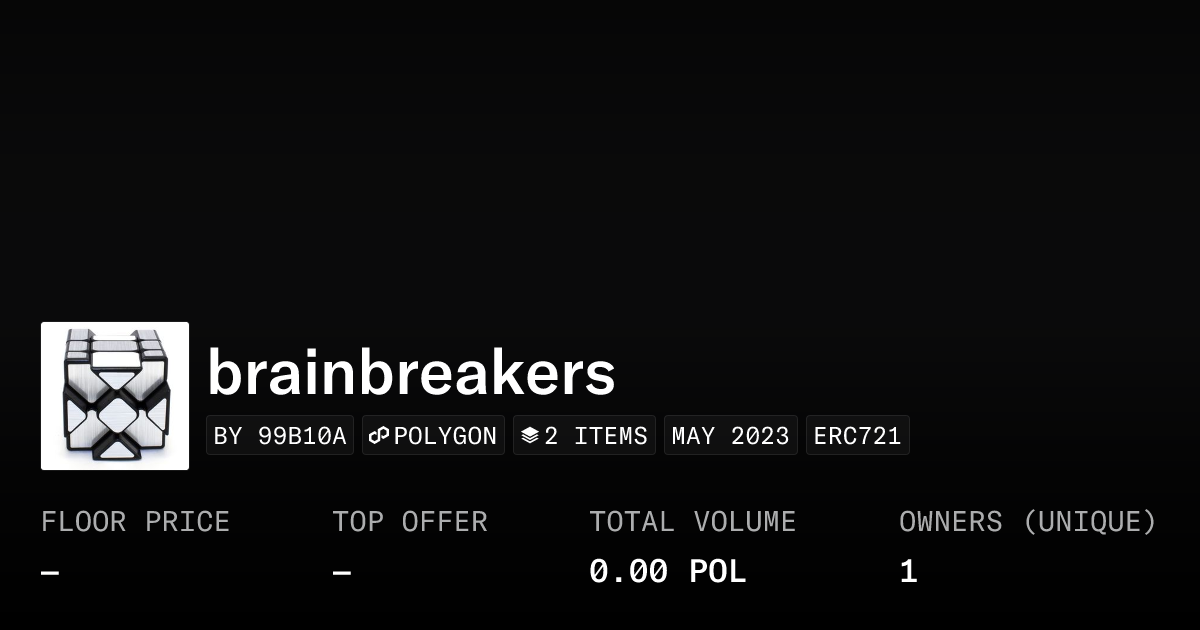 brainbreakers - Collection | OpenSea