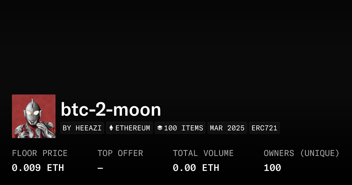 btc-2-moon - Collection | OpenSea