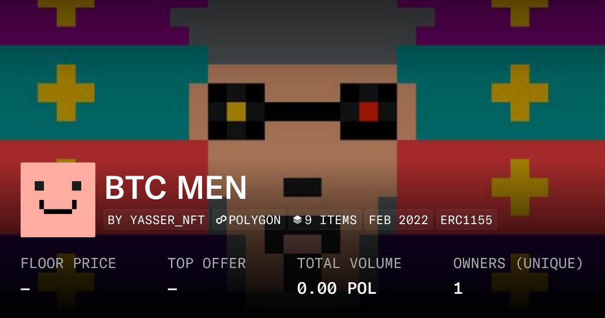 BTC MEN - Collection | OpenSea