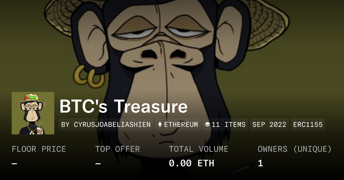 BTC's Treasure - Collection | OpenSea