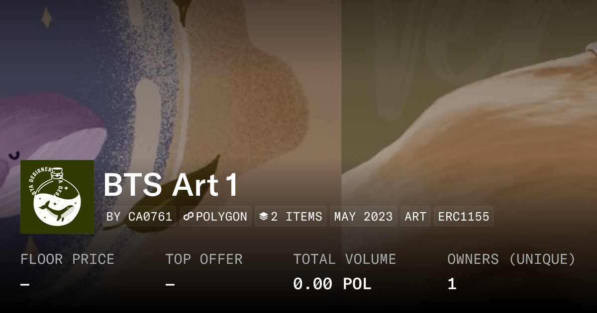 BTS Art 1 - Collection | OpenSea