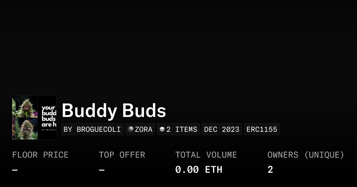 Buddy Buds - Collection | OpenSea