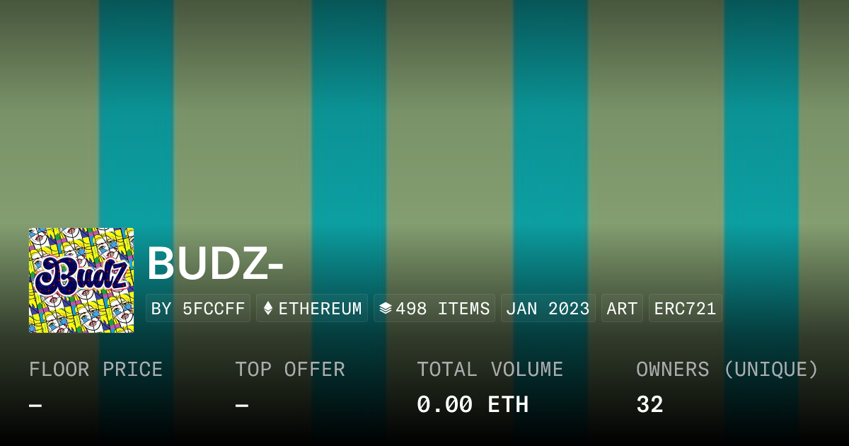 BUDZ- - Collection | OpenSea