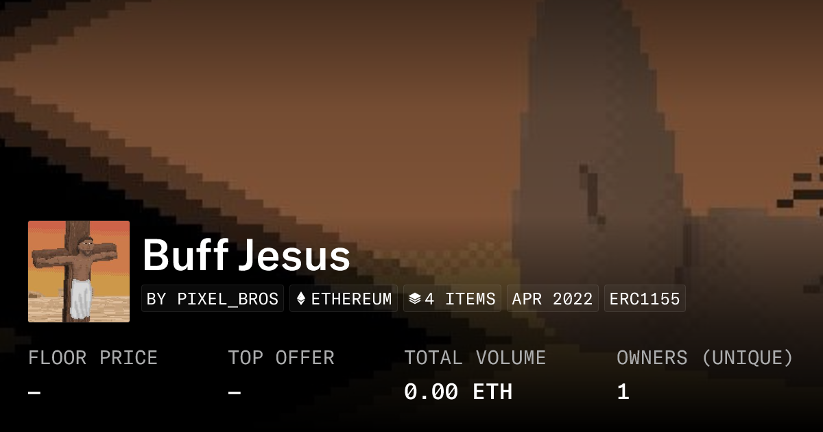 Buff Jesus - Collection | OpenSea