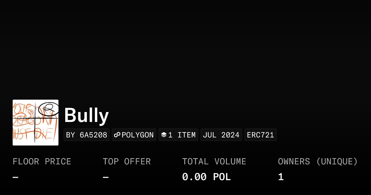 Bully - Collection | OpenSea