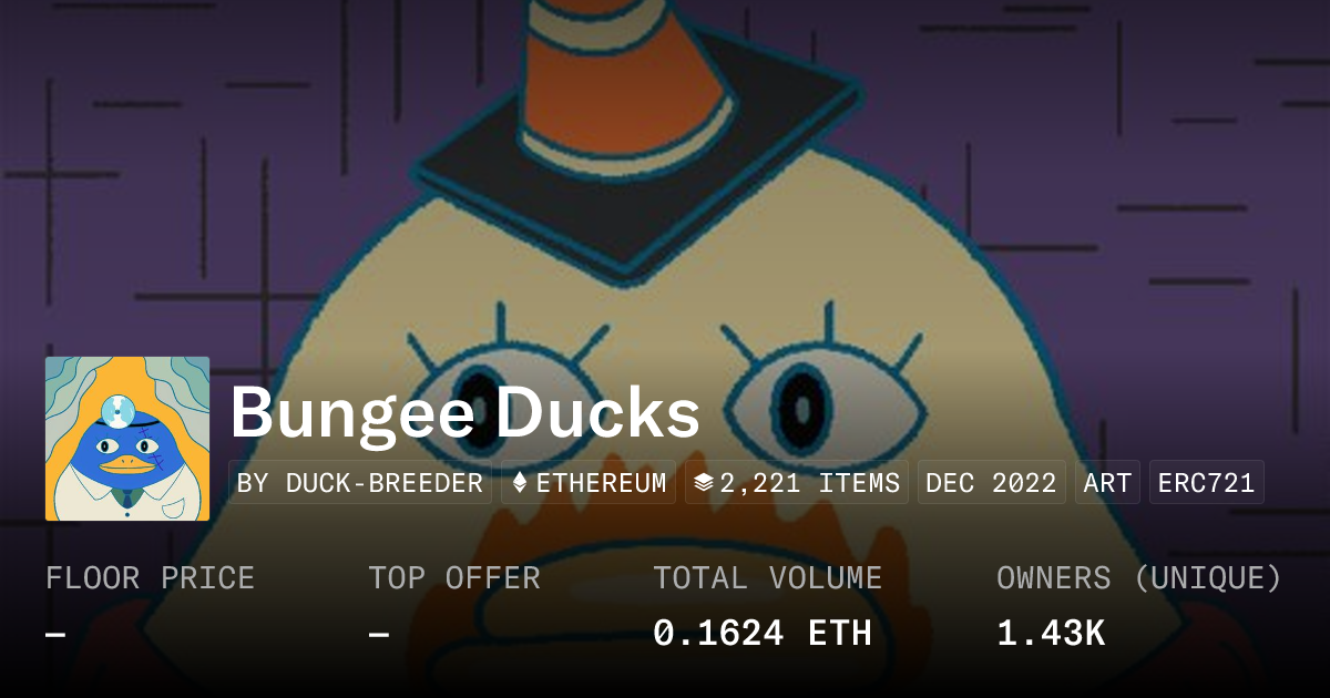Bungee Ducks - Collection | OpenSea