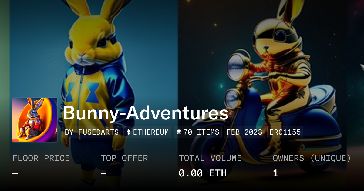 Bunny-Adventures - Collection | OpenSea