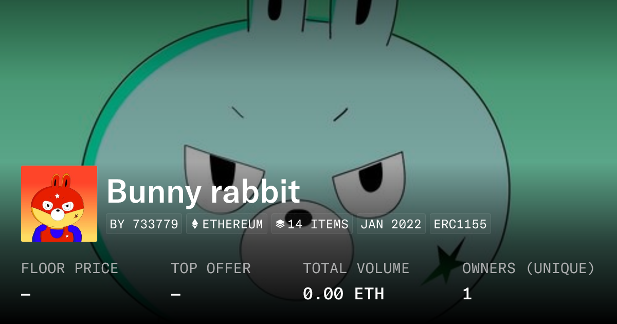 Bunny rabbit - Collection | OpenSea