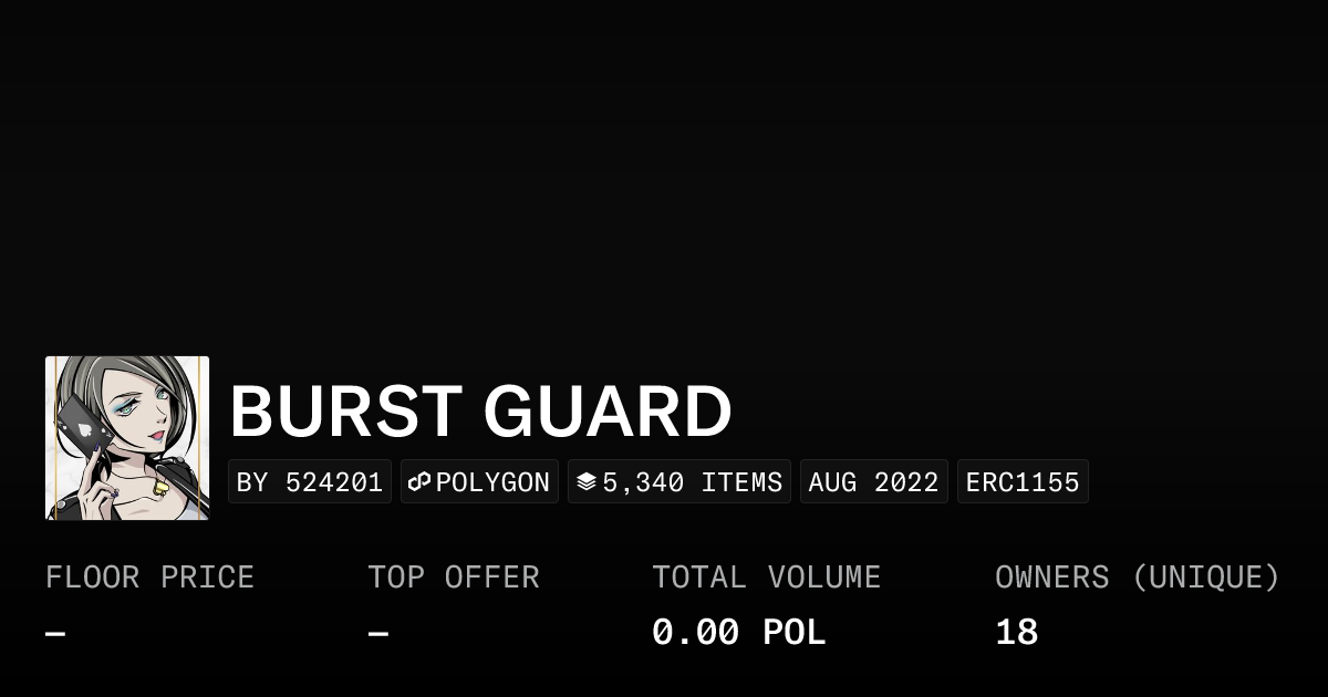 BURST GUARD - Collection | OpenSea