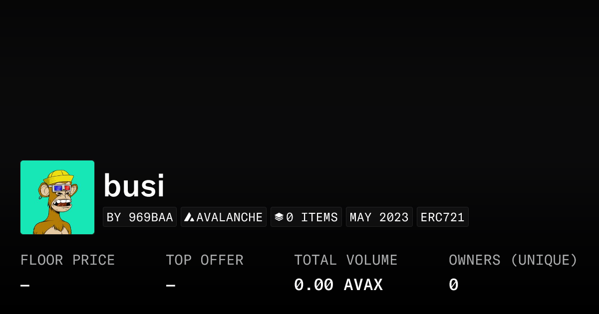 busi - Collection | OpenSea