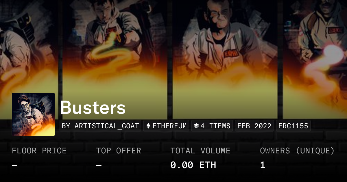 Busters - Collection | OpenSea