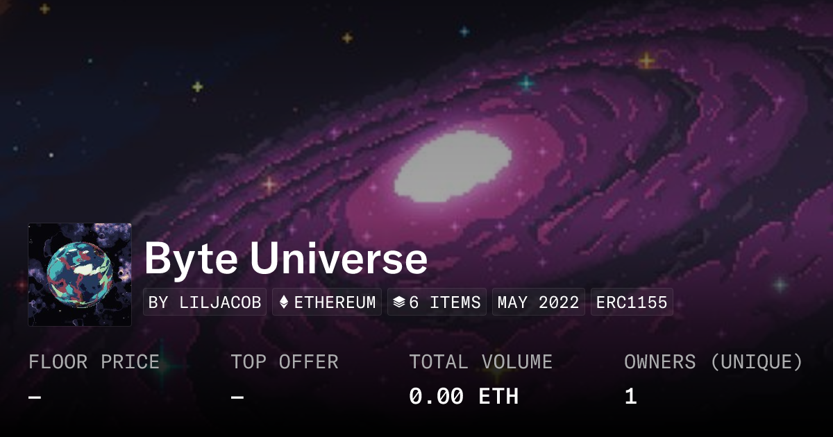 Byte Universe - Collection | OpenSea