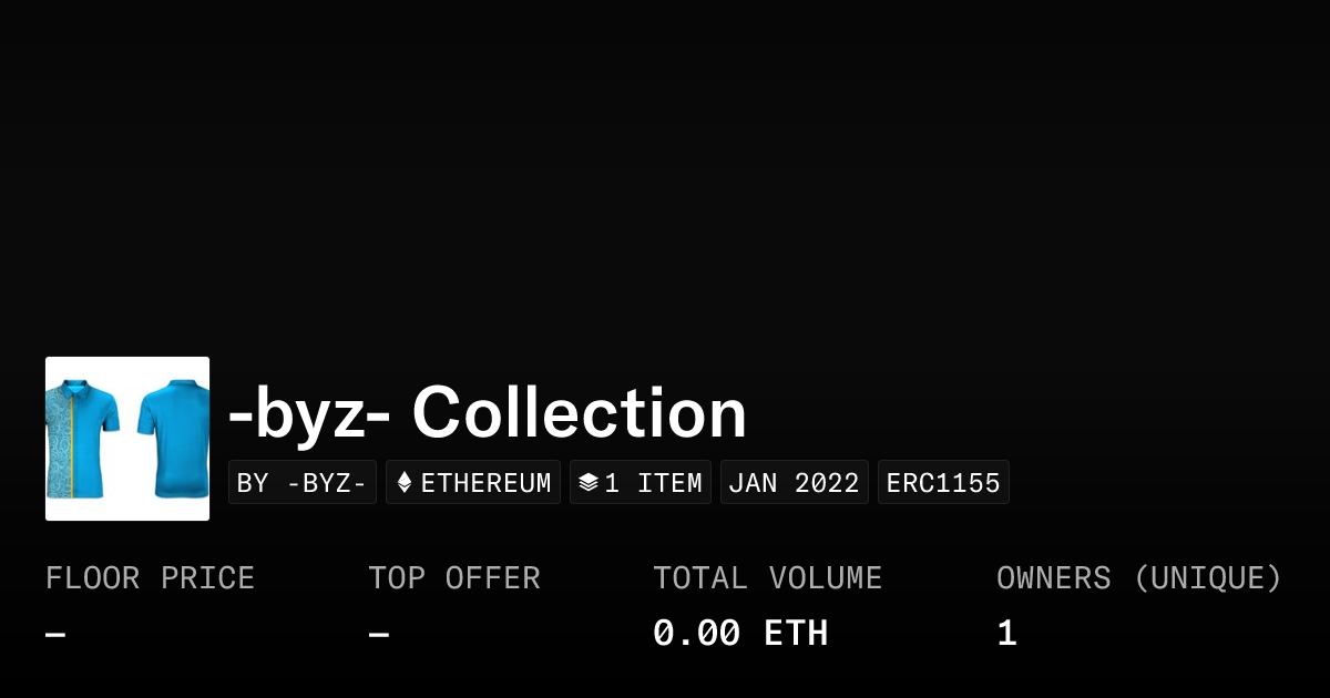 -byz- Collection - Collection | OpenSea