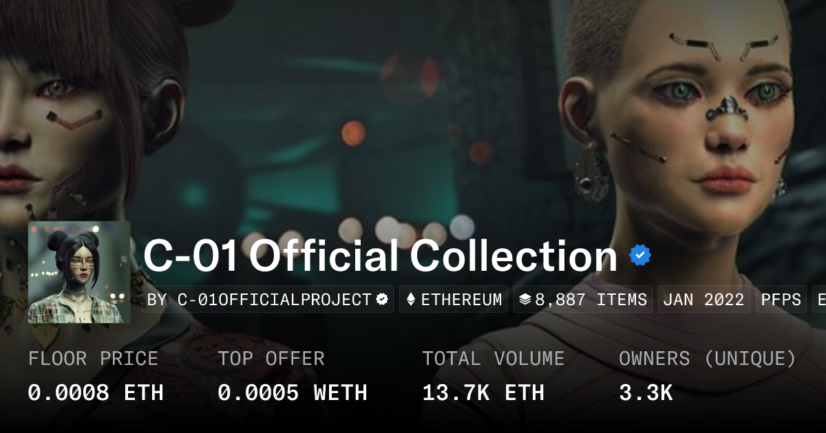 C-01 Official Collection - Collection | OpenSea