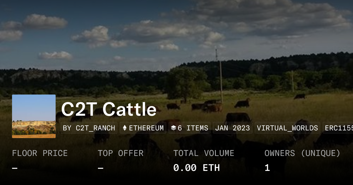 C2T Cattle - Collection | OpenSea