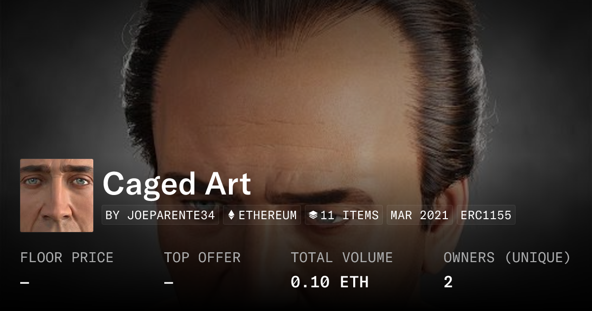 Caged Art - Collection | OpenSea