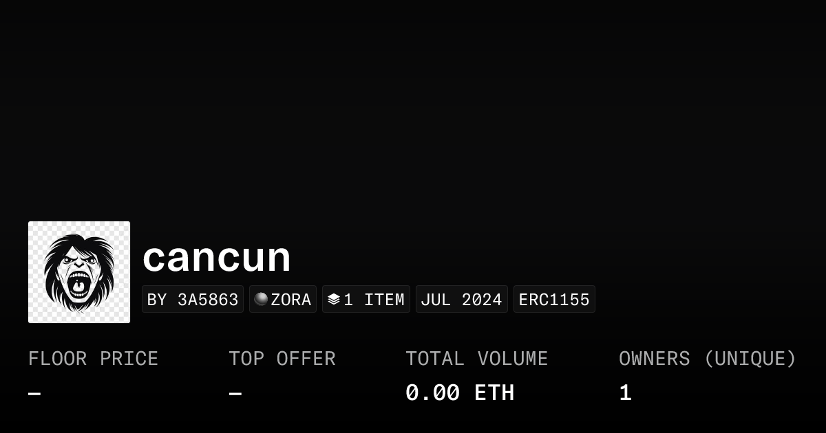 cancun - Collection | OpenSea