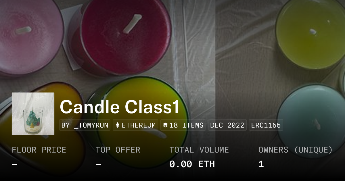 Candle Class1 - Collection | OpenSea
