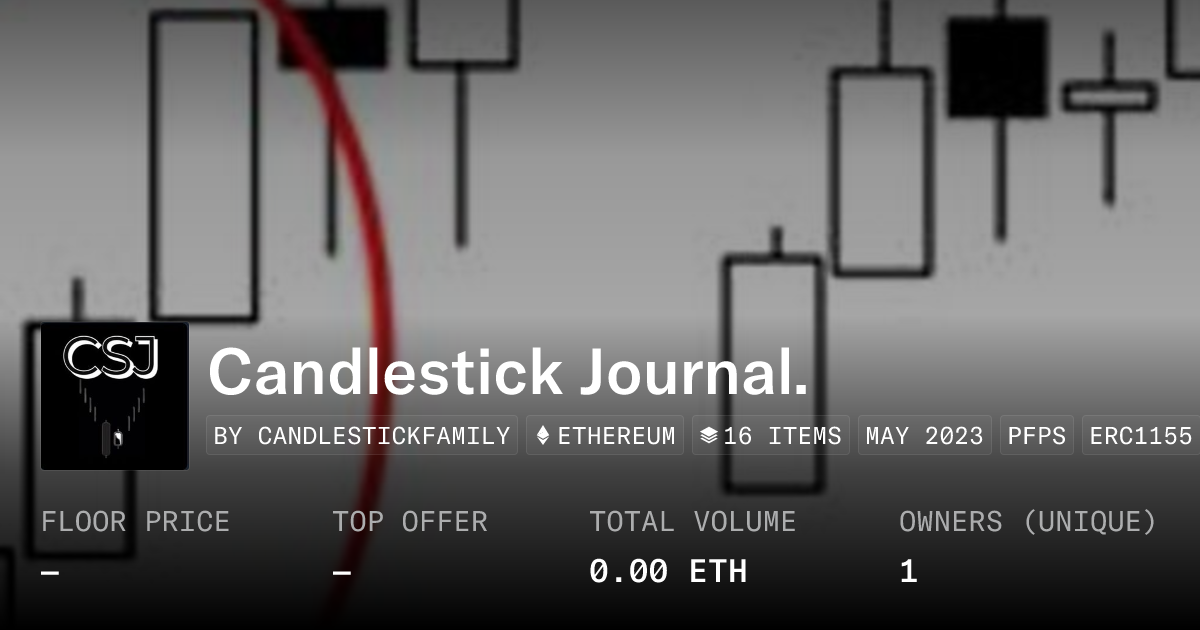 Candlestick Journal. - Collection | OpenSea