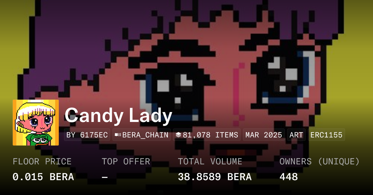 Candy Lady - Collection | OpenSea