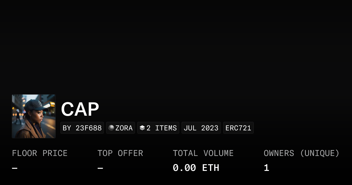 CAP - Collection | OpenSea