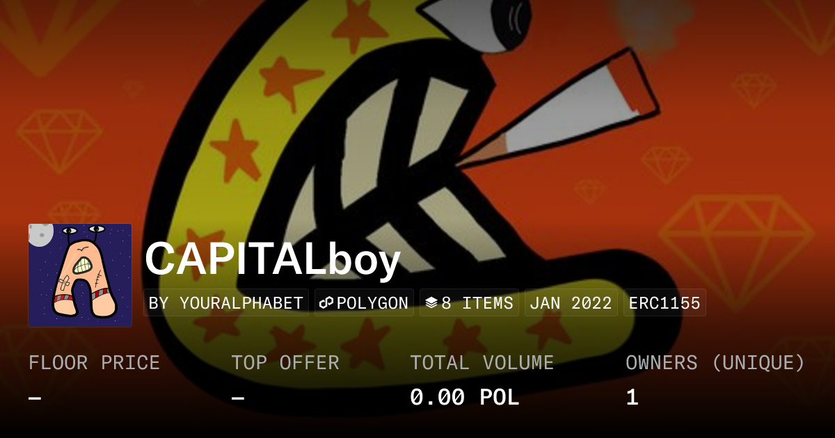 CAPITALboy - Collection | OpenSea