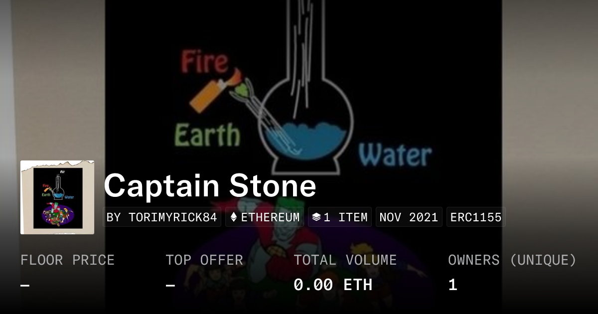 Captain Stone - Collection | OpenSea