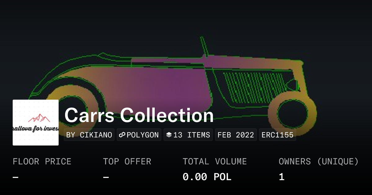 Carrs Collection - Collection | OpenSea