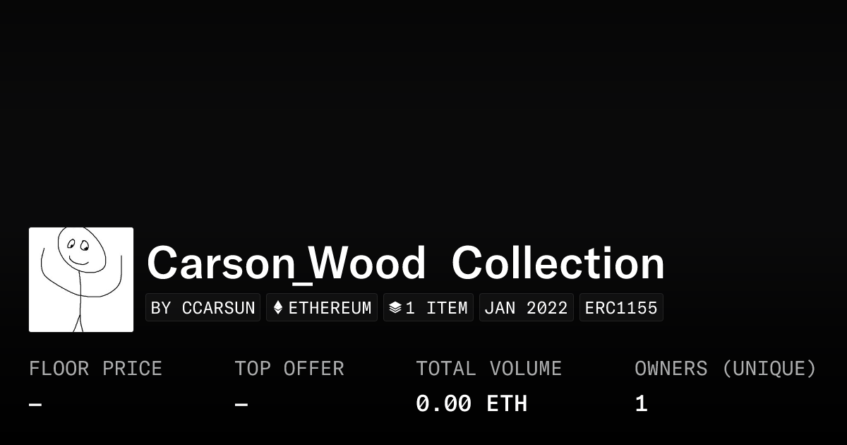 Carson_Wood Collection - Collection | OpenSea