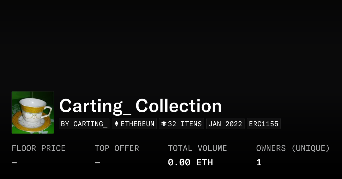 Carting_ Collection - Collection | OpenSea