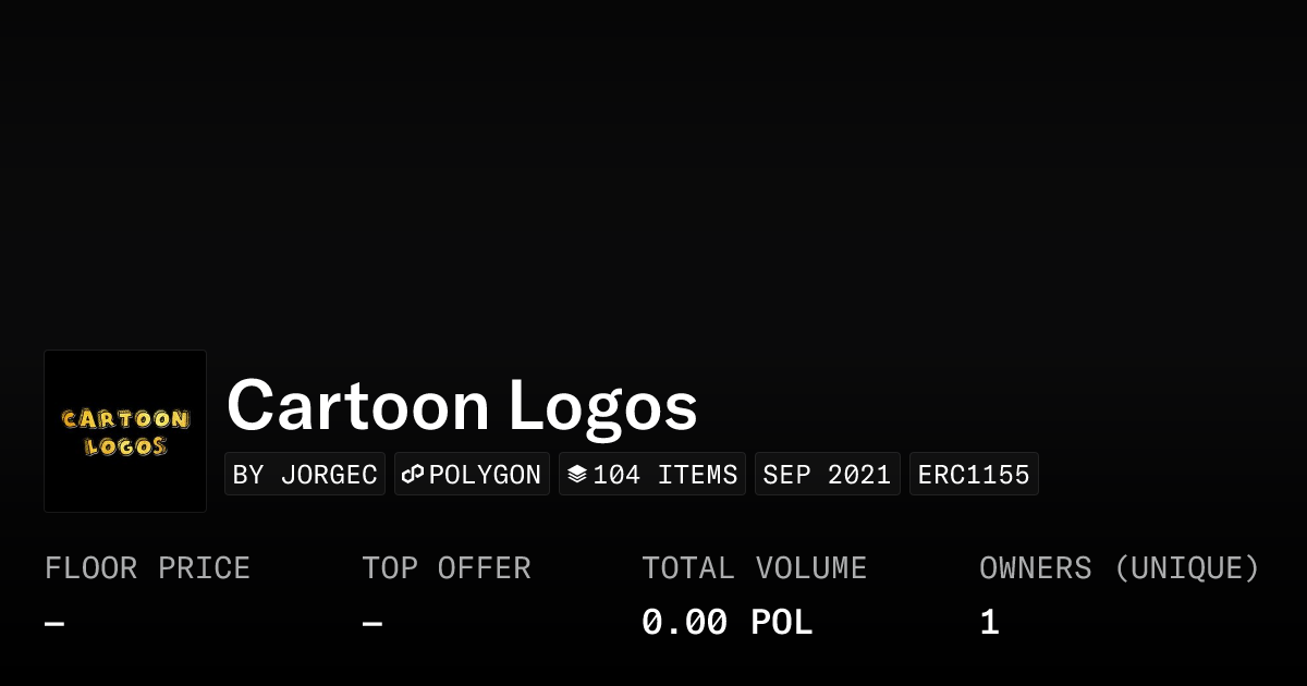 Cartoon Logos - Collection | OpenSea