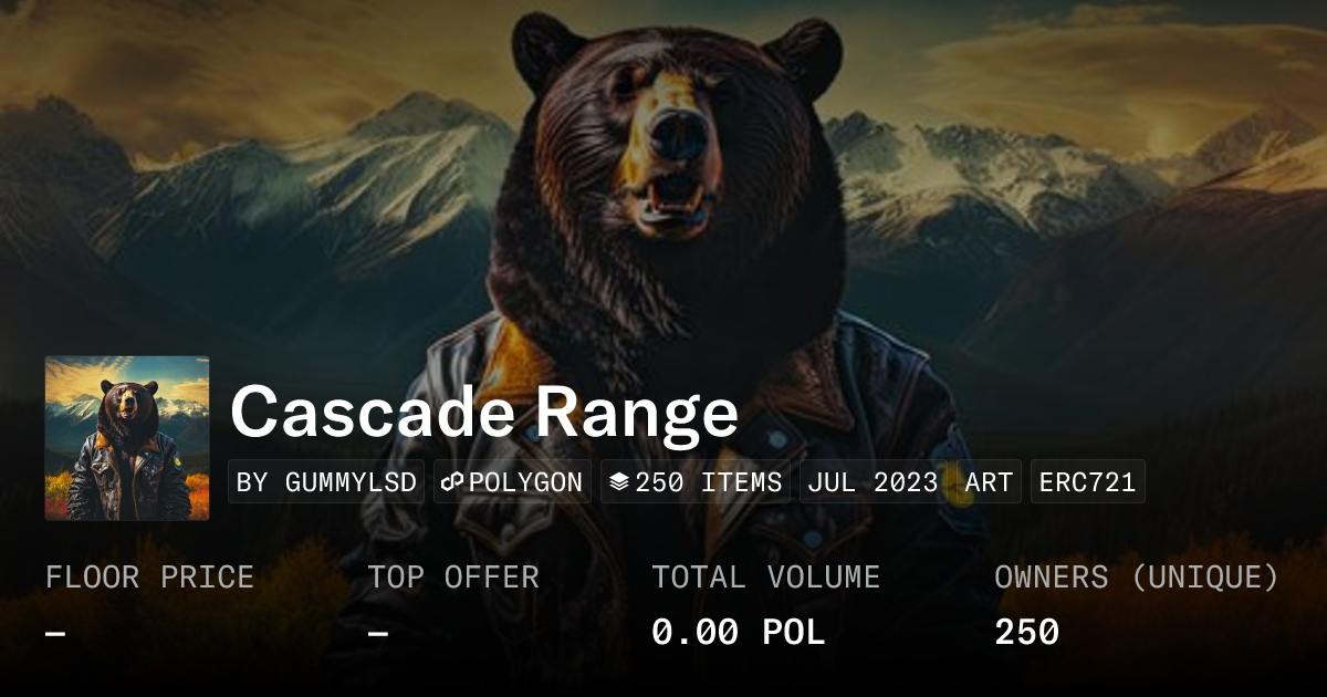 Cascade Range - Collection | OpenSea