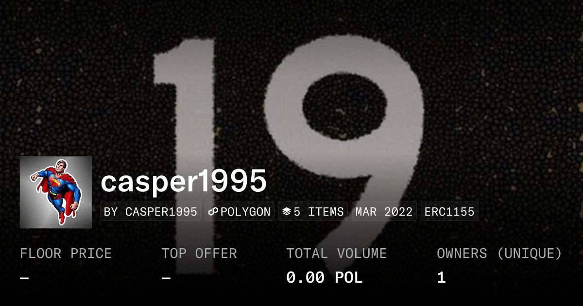 casper1995 - Collection | OpenSea