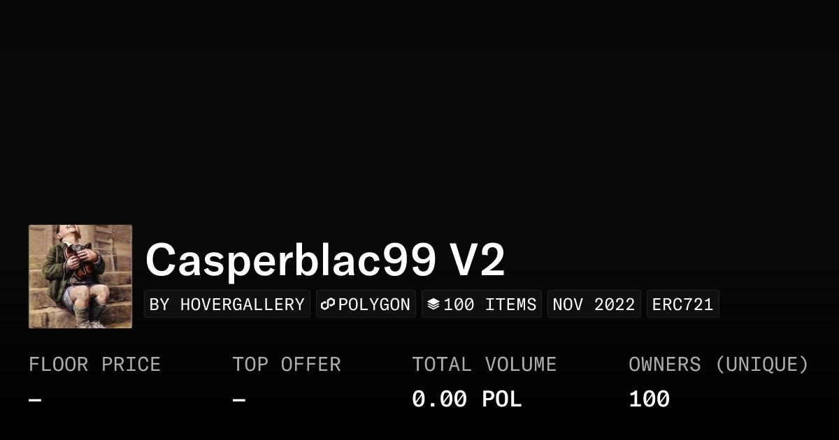 Casperblac99 V2 - Collection | OpenSea